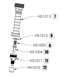 GroDoser Poppet Spring | Hog Slat