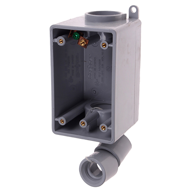 Single Gang 3" Deep Box Double Access | Hog Slat