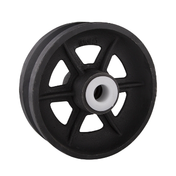 Scraper Wheel 6" V-Groove Phenolic | Hog Slat