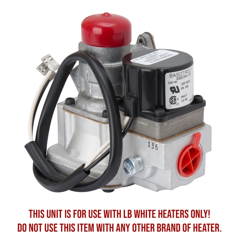 LB White® Basotrol Pilot Gas Valve - LP & NG | Hog Slat