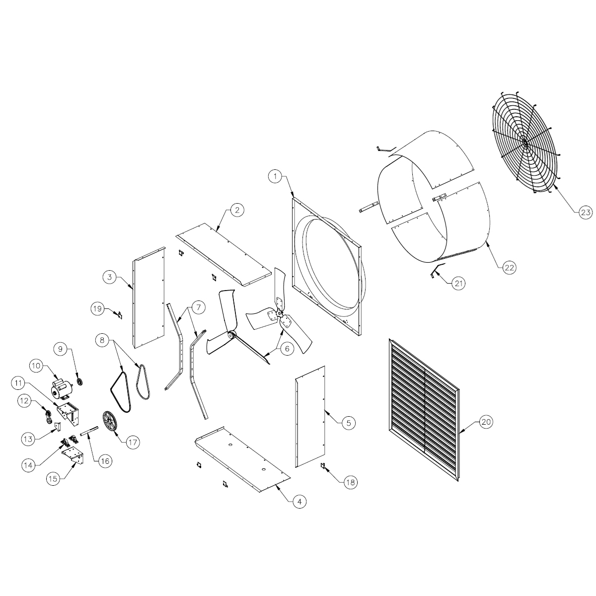Aerotech®/Munters 3" Idler Pulley | Hog Slat