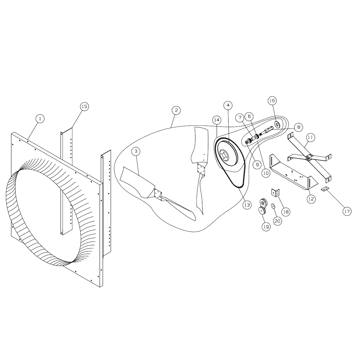 American Coolair® Fan Bearing | Hog Slat