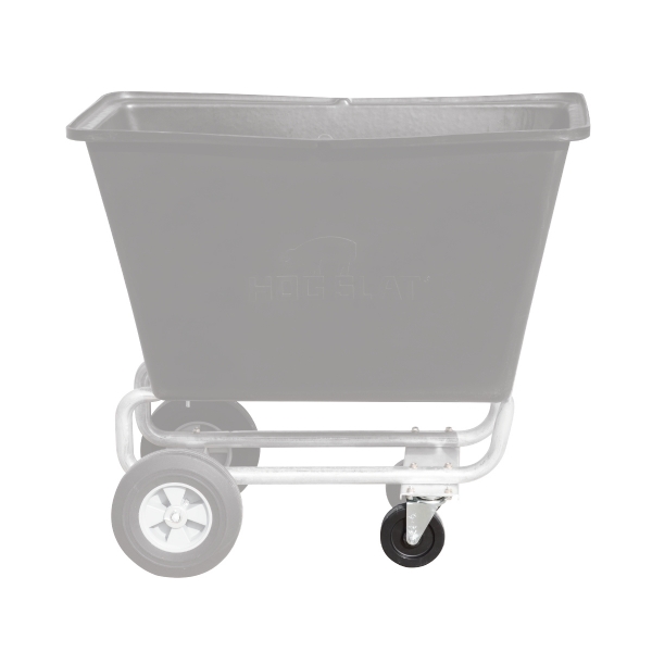 Caster 6" for Chore Cart W/ 5" Poly Wheel and 1 1/4" Swivel | Hog Slat