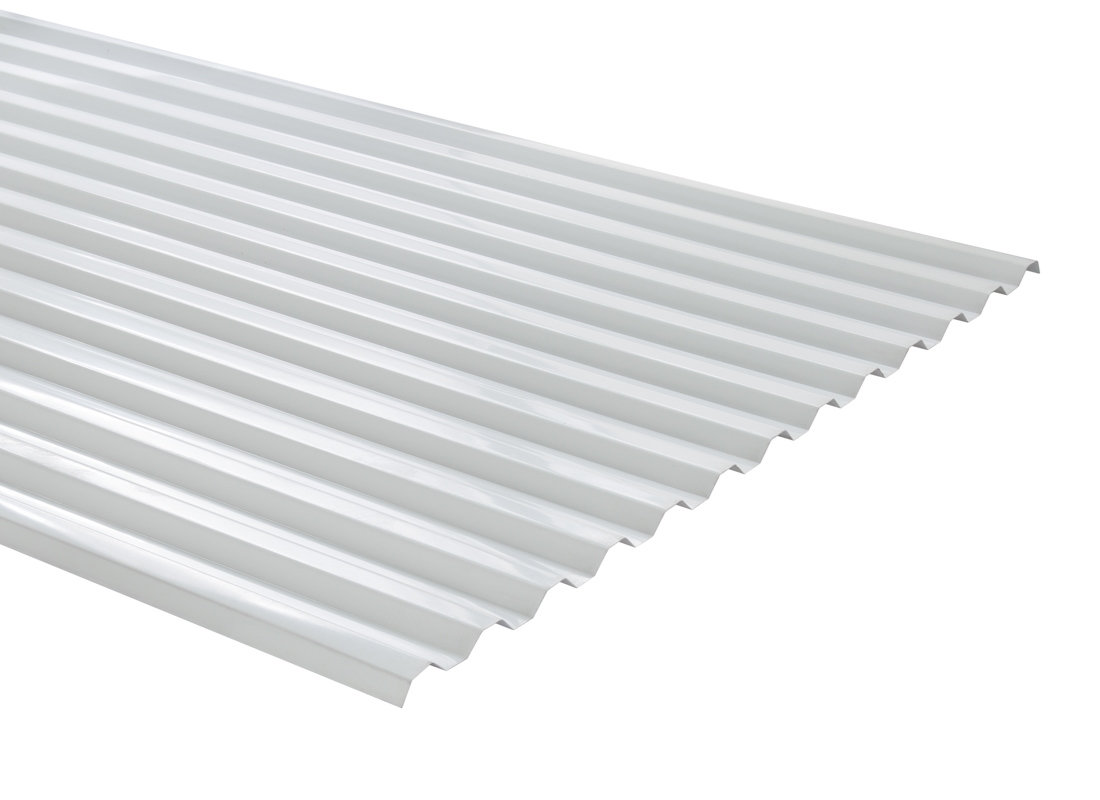38" x 12'-2" (3" OC) Corrugated PVC Liner | Hog Slat