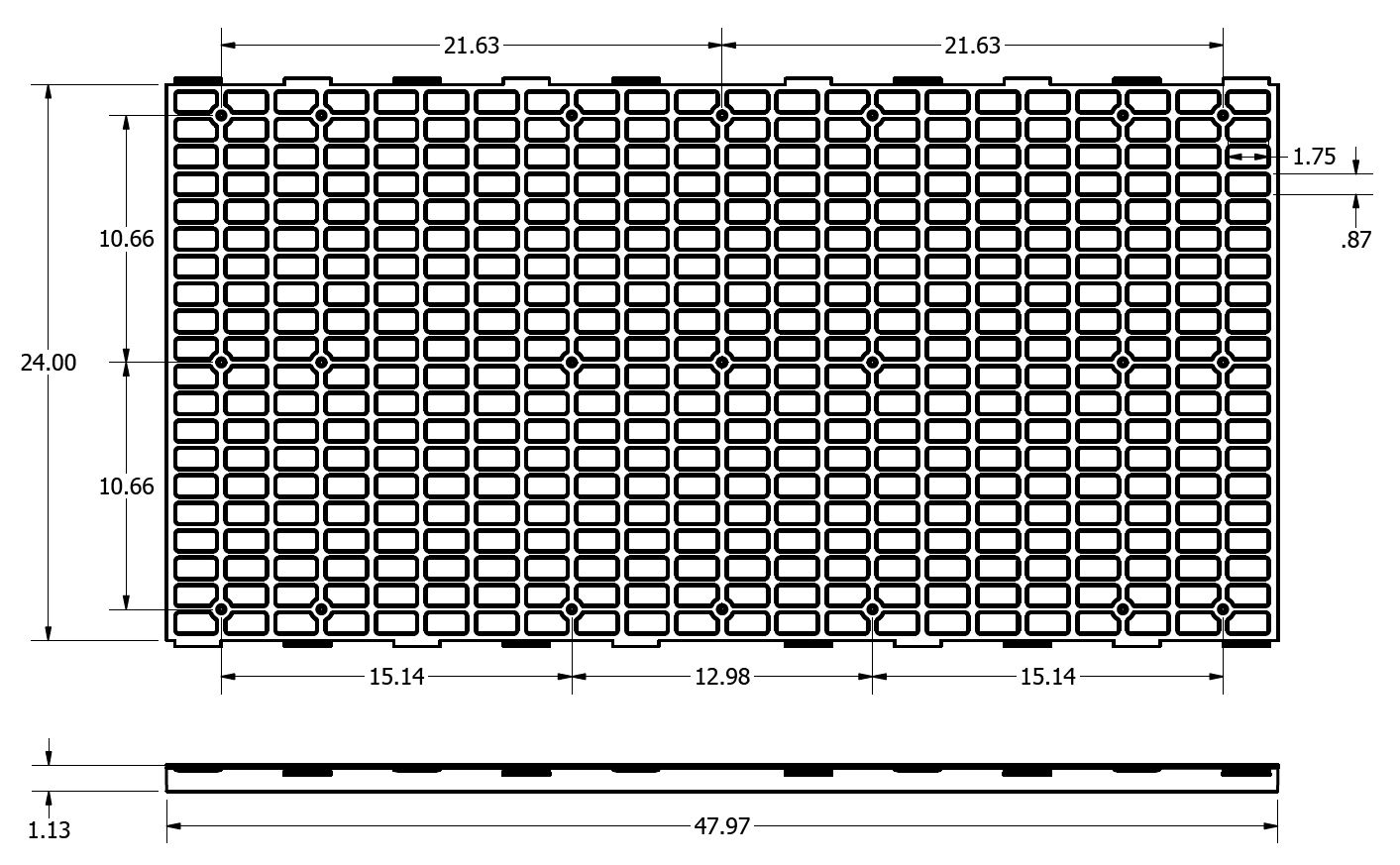 Hen Slat™ Plastic Poultry Flooring | Hog Slat