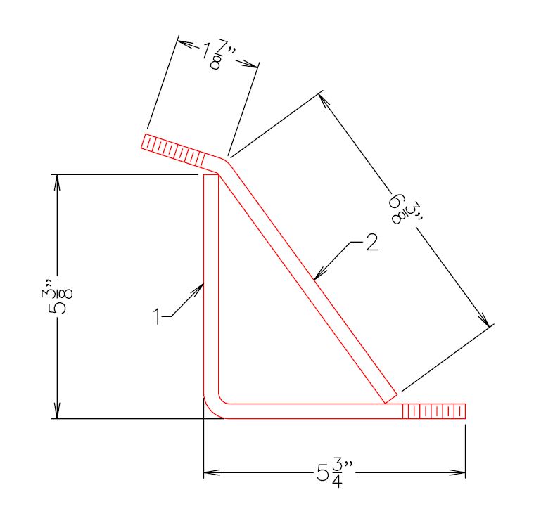 Hog Slat® Nursery Feeder Divider Rod 3/8" SS (Old Style) | Hog Slat