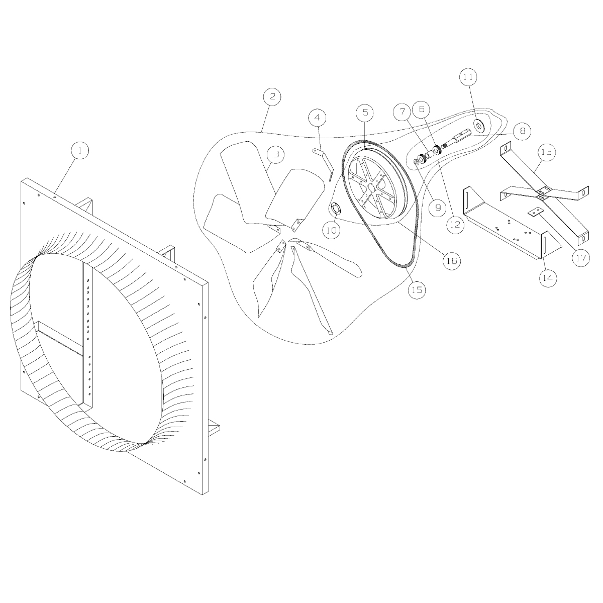 American Coolair® Fan Shim | Hog Slat