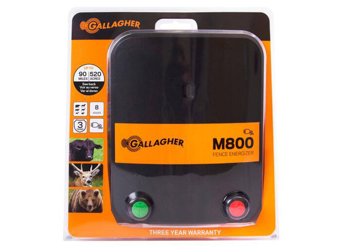 Gallagher® M800 Mains Fence Energizer | Hog Slat