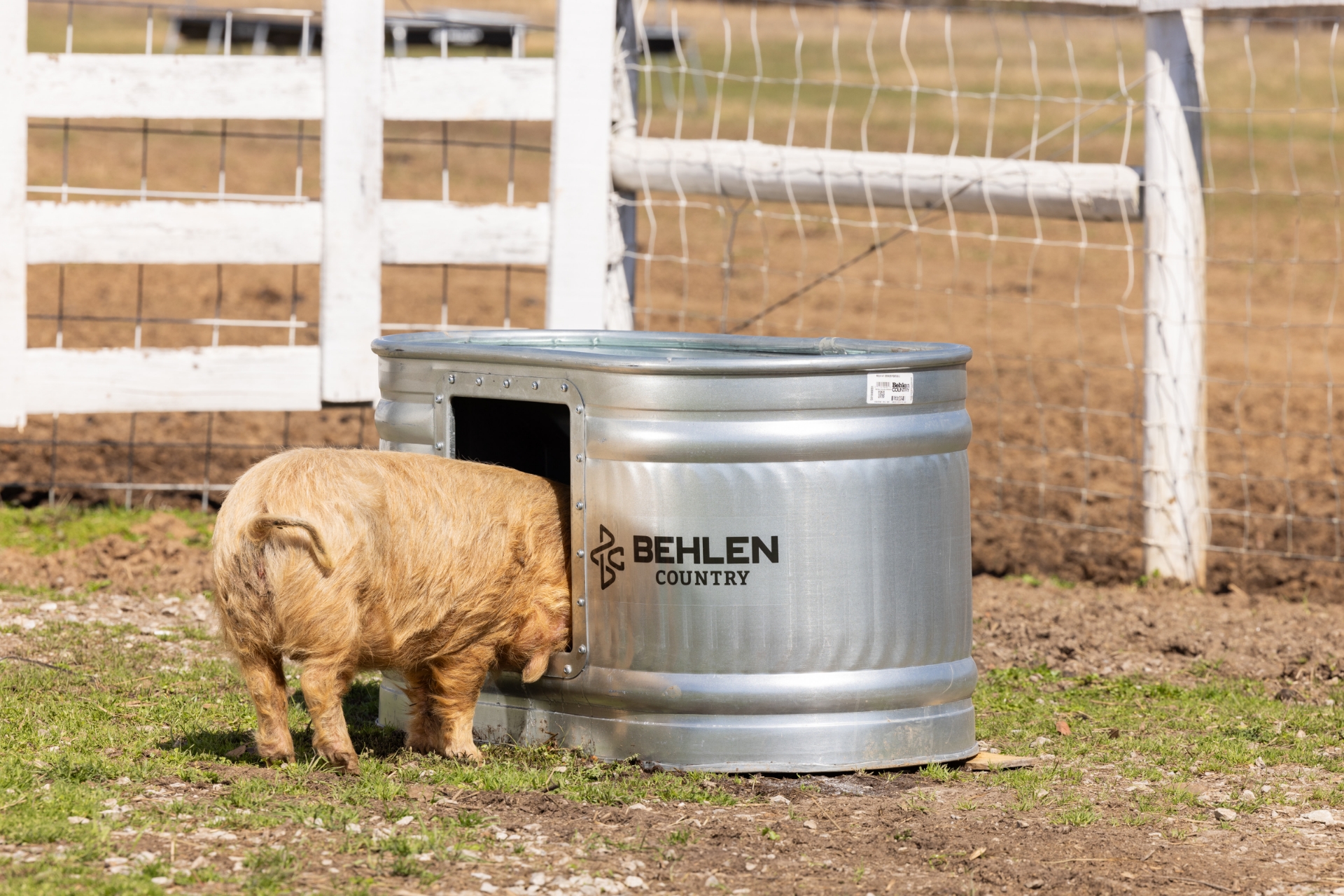 Behlen Country® 4' Farmstead Steel Oval Tank | Hog Slat