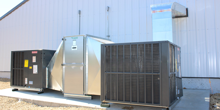 Boar stud utilizes air-conditioned ventilation system in new facility ...
