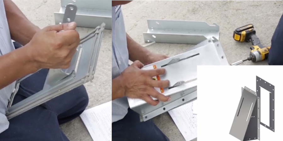 DIY feed bin hopper valve | Hog Slat