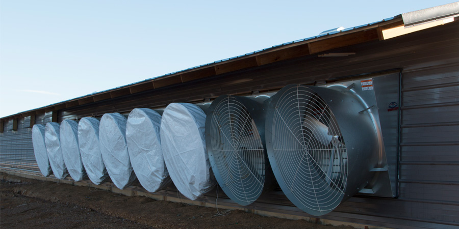 Fan shutter heat loss | Hog Slat