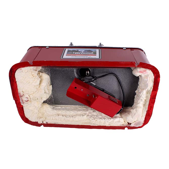 Heated Outdoor Hog Waterer 2 Hole w/ Lids | Hog Slat